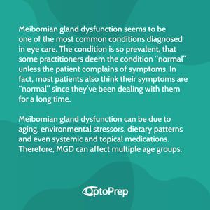 Management of Meibomian Gland Dysfunction, Simplified