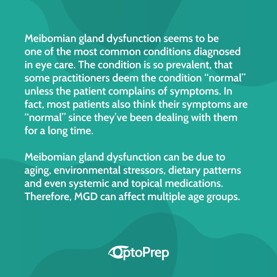 Management of Meibomian Gland Dysfunction, Simplified