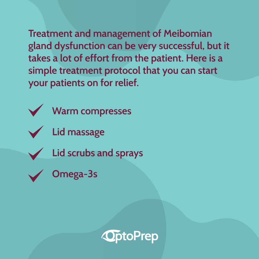 Management of Meibomian Gland Dysfunction, Simplified